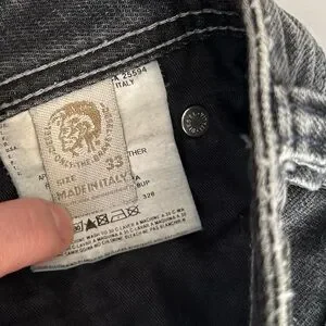 Diesel | Jeans | Diesel Viker Jeans Size W33 L3 Distressed Wash Made In ...